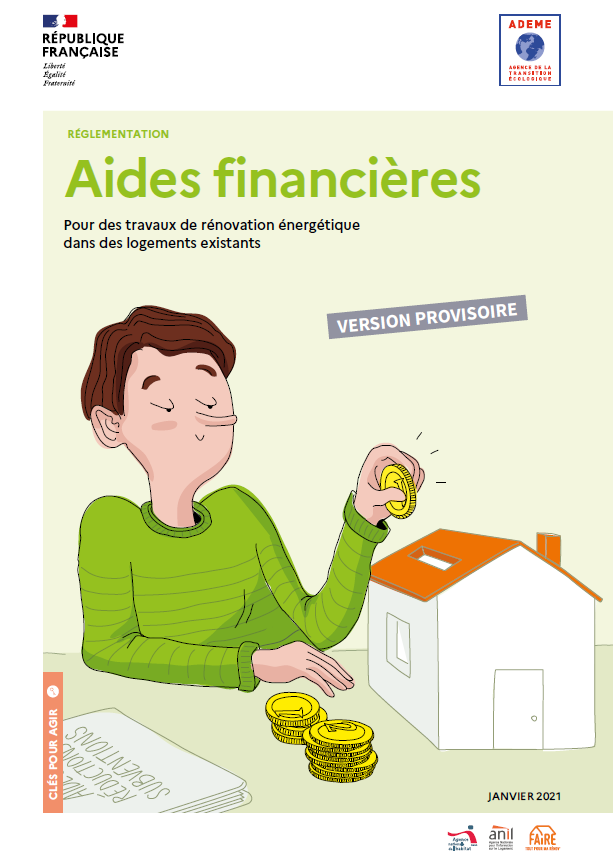 Guide de l'Ademe : aides financières pour une rénovation énergétique
